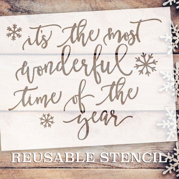 Holiday Stencils - Etsy