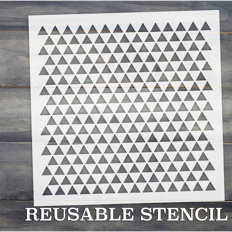 Triangle Stencil - Etsy