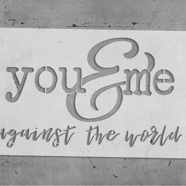 Me Against the World - Etsy