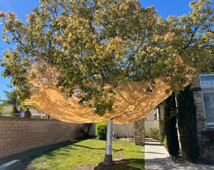 32' X 32' Fruit Protector Apple, Citrus, Cherry and Walnut Tree Catcher ...