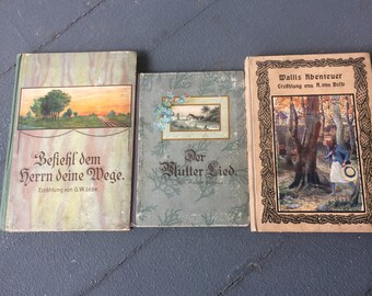 Antique german books | Etsy