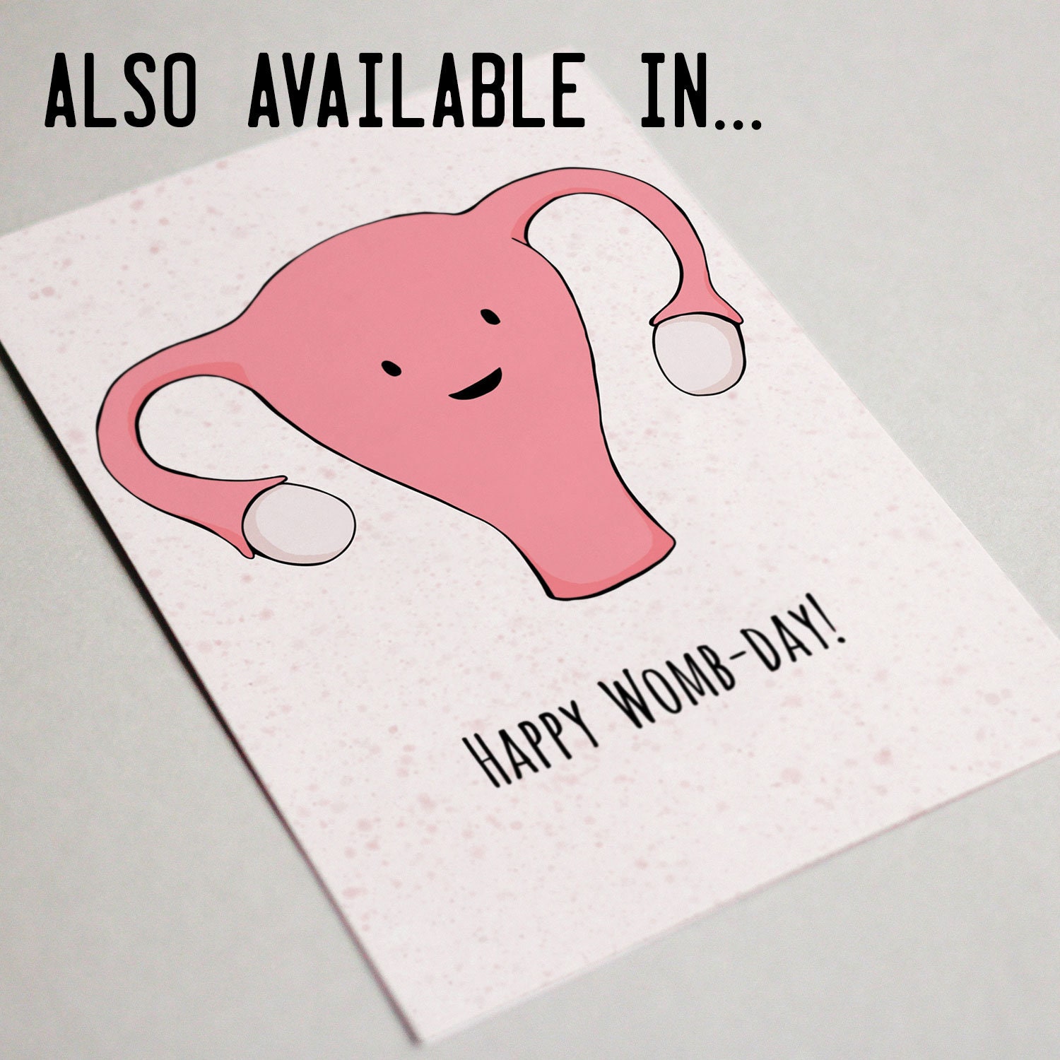 Period Cramps Get Well Card