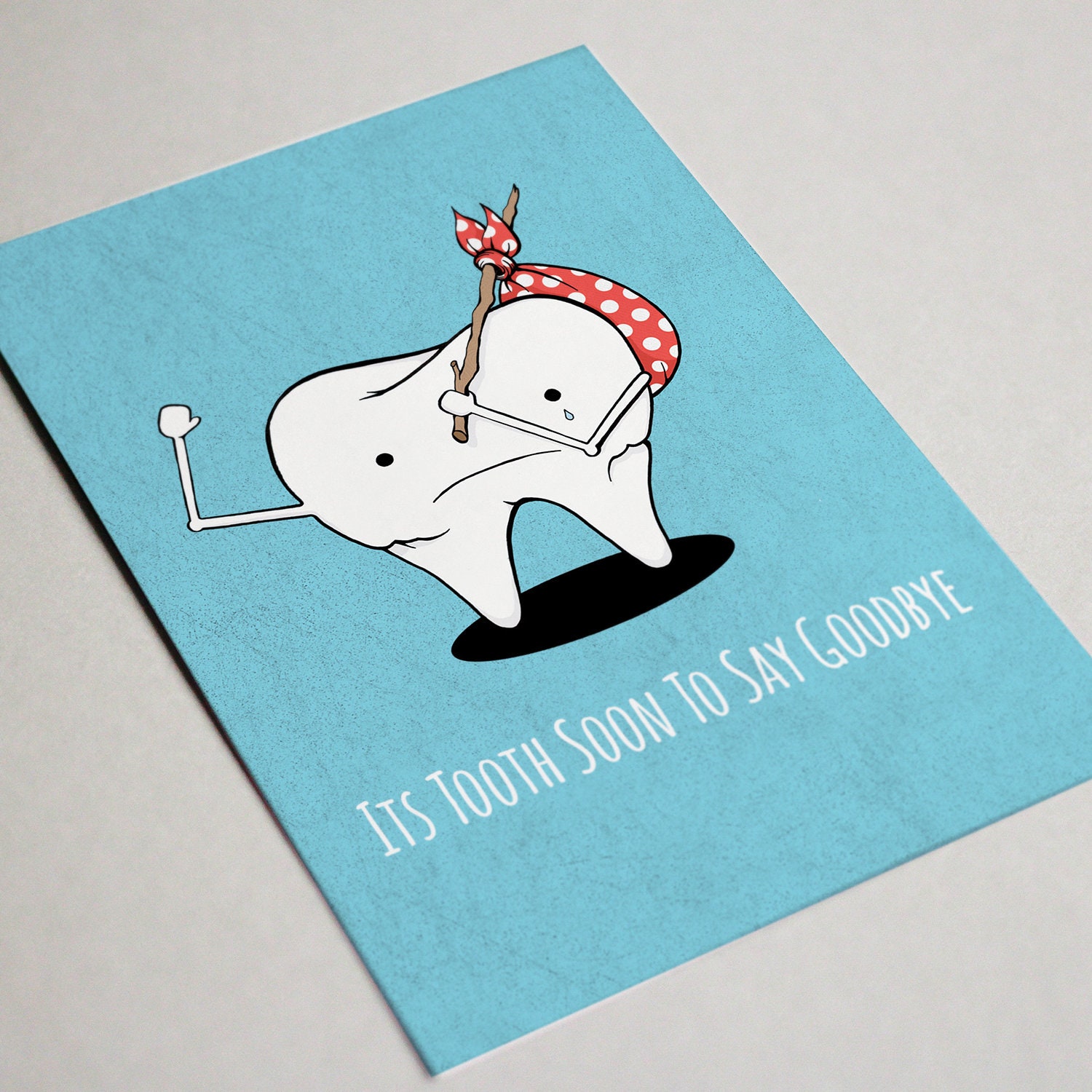 Its Tooth Soon to Say Goodbye Greeting Card Tooth Fairy Gift - Etsy