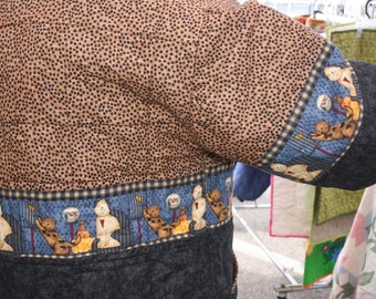 Cat print jacket | Etsy