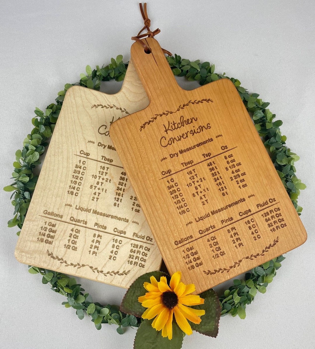 Wooden Kitchen Conversion Cutting Board - Etsy