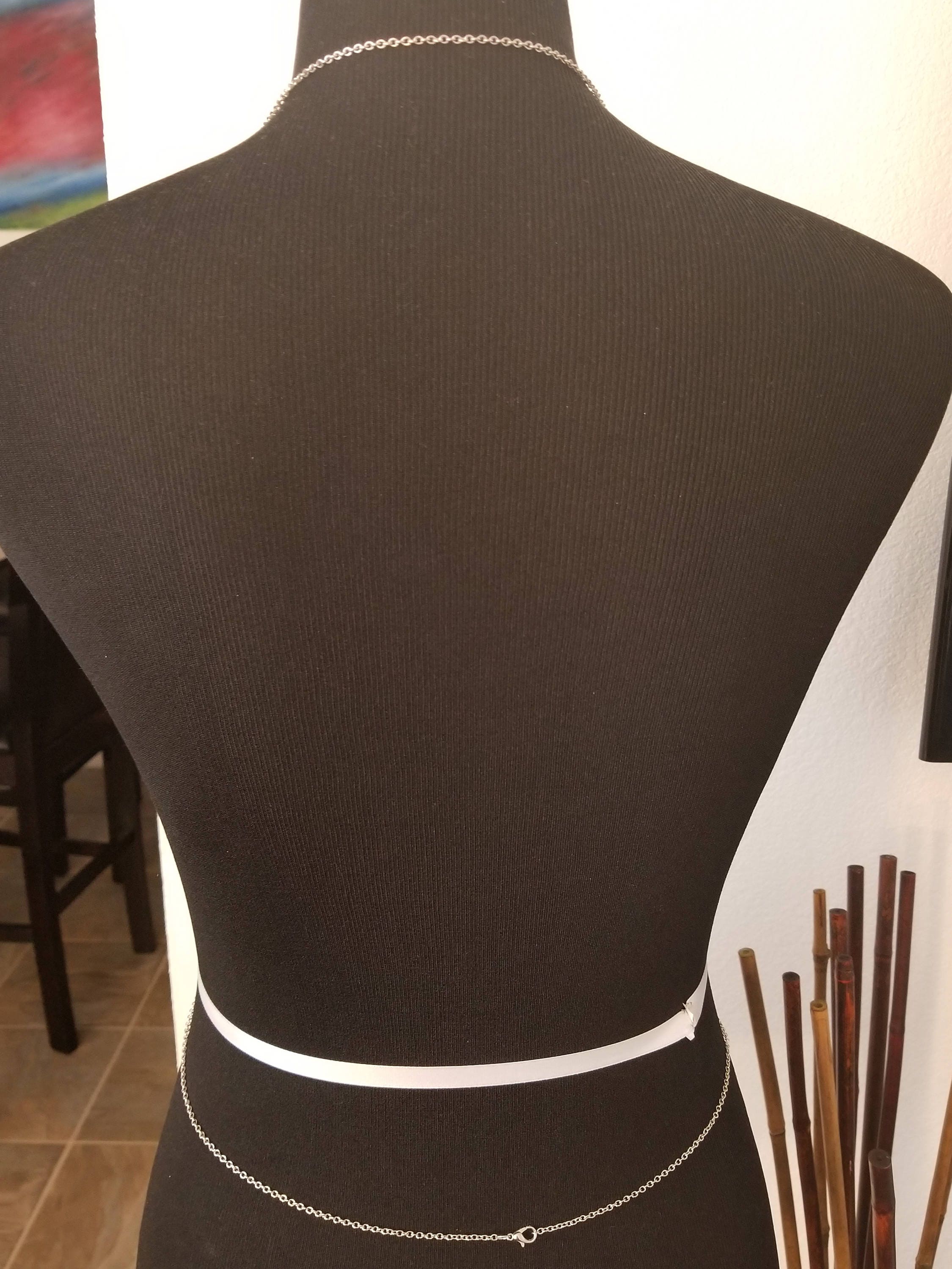 Basic X-shaped Body Chain - Etsy