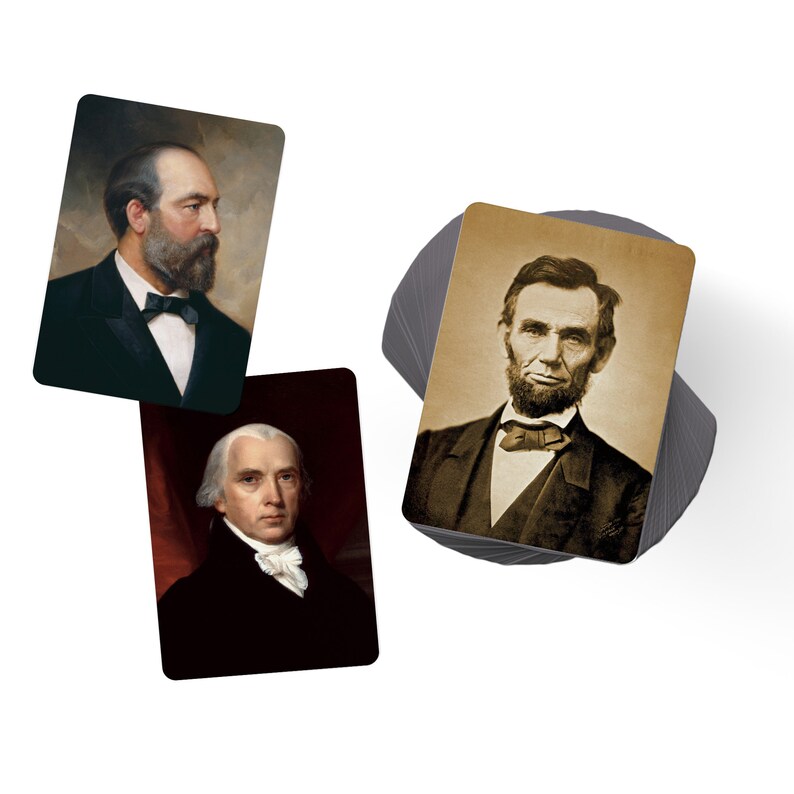 Presidents of the United States Flashcards: From George | Etsy