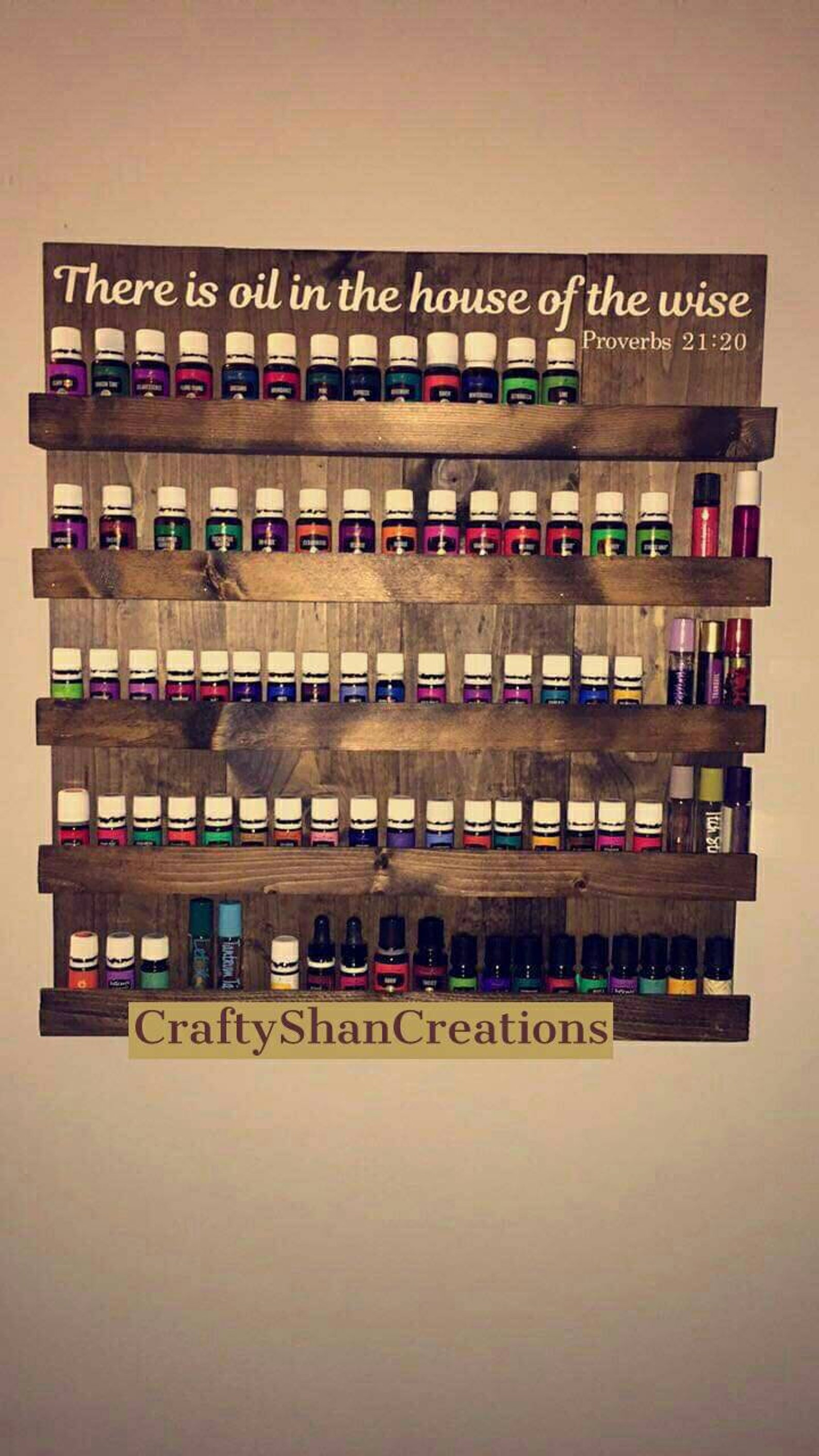 Essential Oil Shelf - Etsy