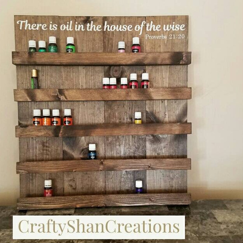 Essential Oil Shelf - Etsy