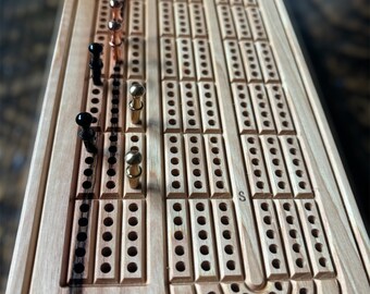 Basic Cribbage Board - Etsy