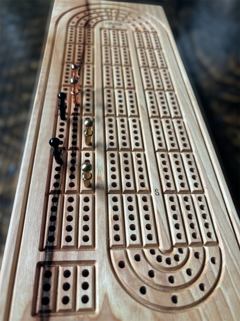 Cribbage Board - Etsy