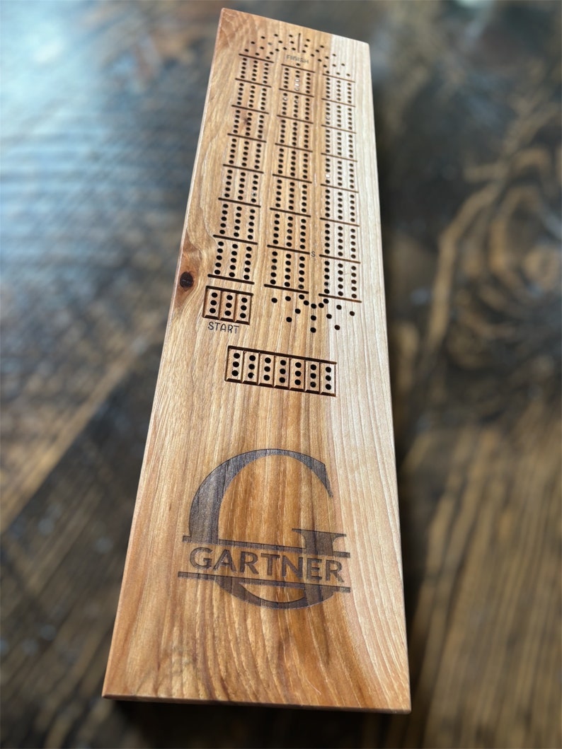 Custom Cribbage Board - Etsy