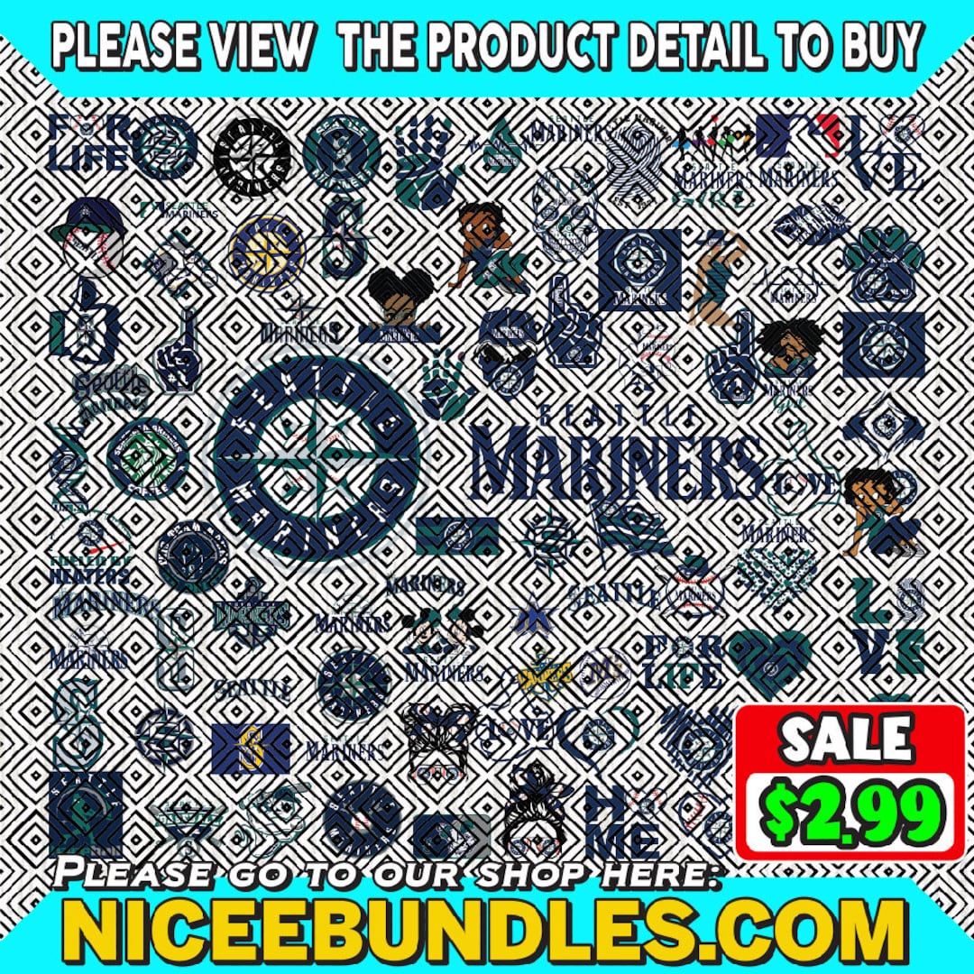 85 Files Seattle-mariners Baseball Team Svg, Seattle-mariners Svg, MLB ...