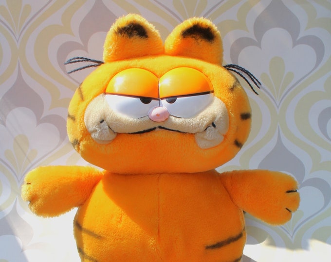 Garfield 17" Plush 1978, 1981 / Garfield Vintage / Garfield Collection ...
