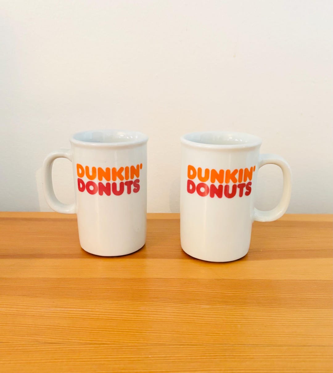 Dunkin Donuts Vintage Mugs / Dunkin Donuts Retro Mugs / Dunkin Donuts ...