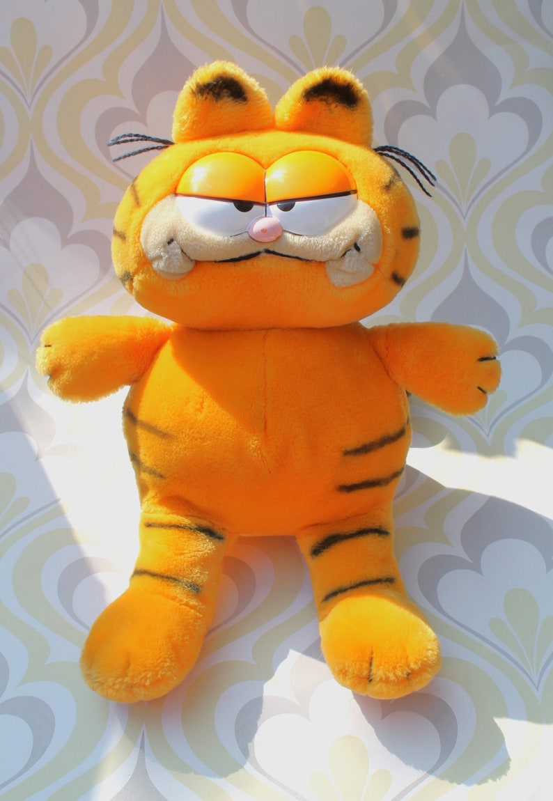 Garfield 17 Plush 1978, 1981 / Garfield Vintage / Garfield Collection ...