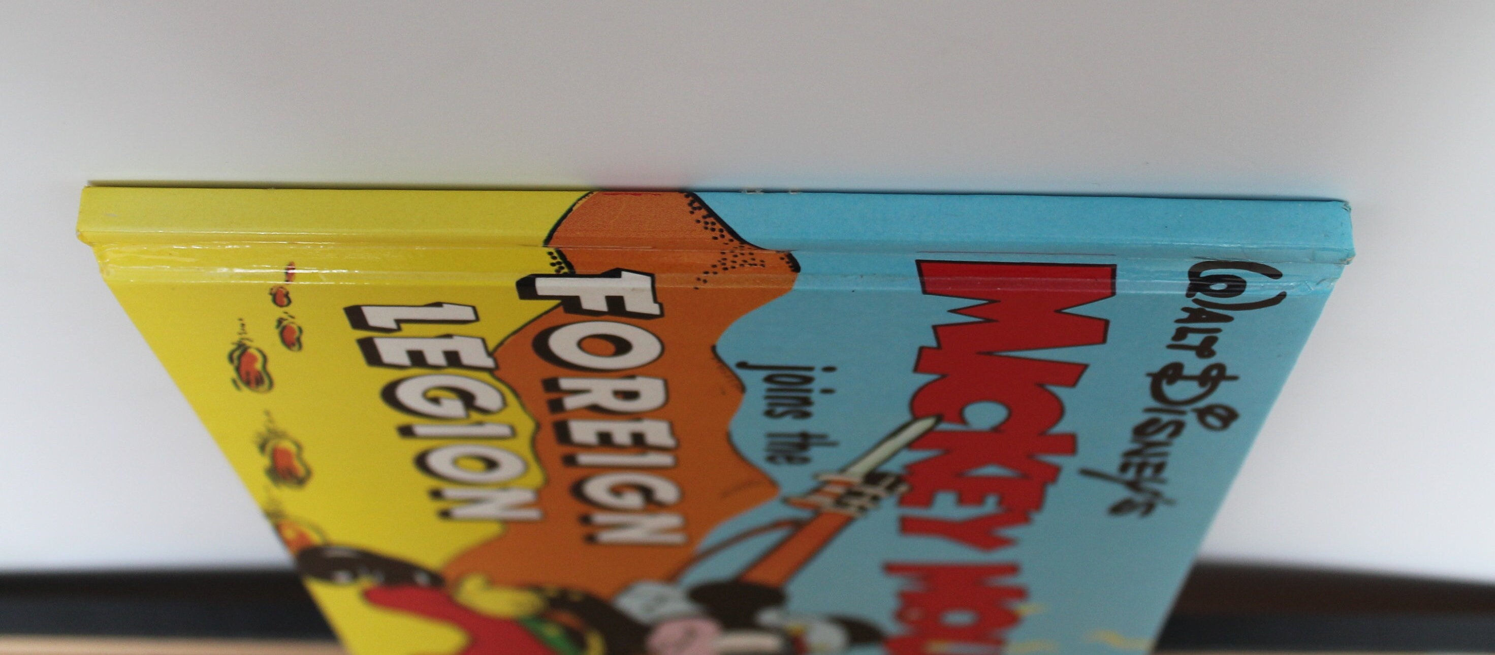 Mickey Mouse Join the Foreign Legion 1980 Comic Book/vintage Child Book ...