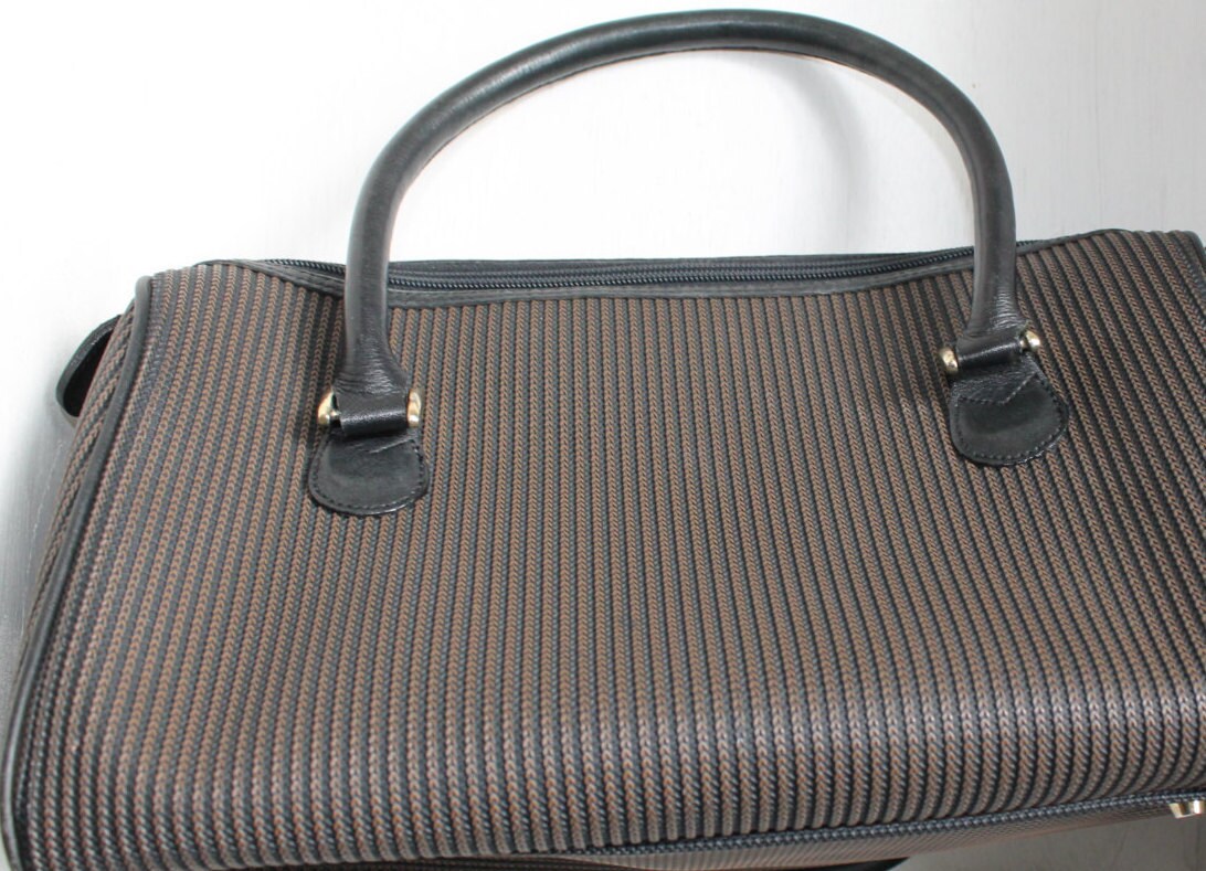 Toledano Hand Bag / Toledano Purse Vintage / Black & Brown - Etsy Canada