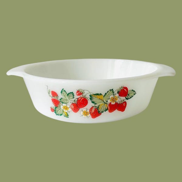 Pyrex Strawberry - Etsy