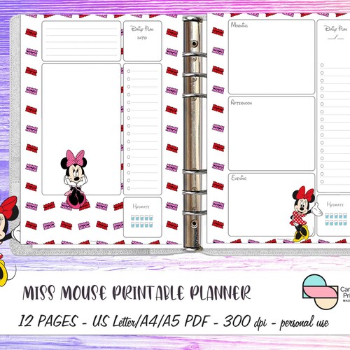 Happy Planner Printable Miss Maker Weekly Layout BIG Size - Etsy