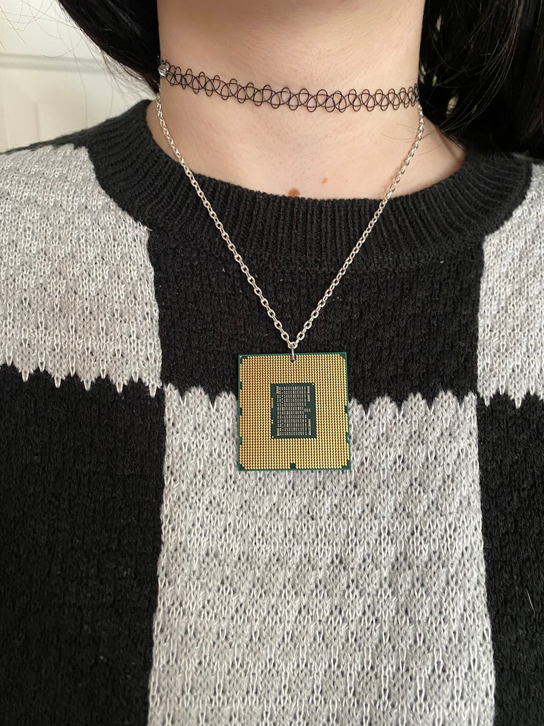 CPU Necklace - Etsy