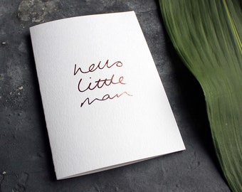 Little Man Card | Etsy