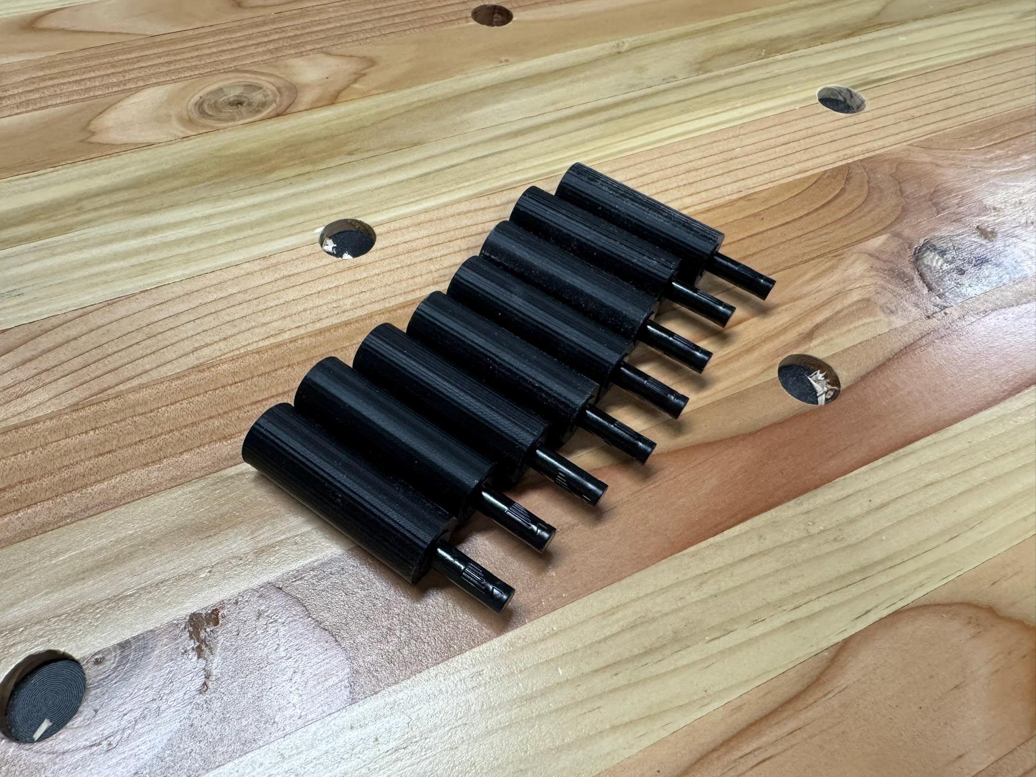 Pop-up Workbench Dogs — Set of 8 — Durable Workholding for Your Bench ...