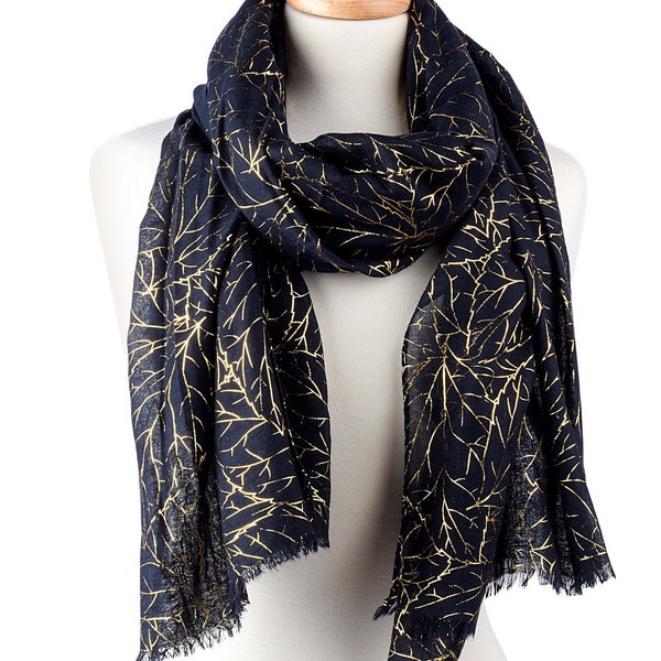 Metallic Scarf - Etsy