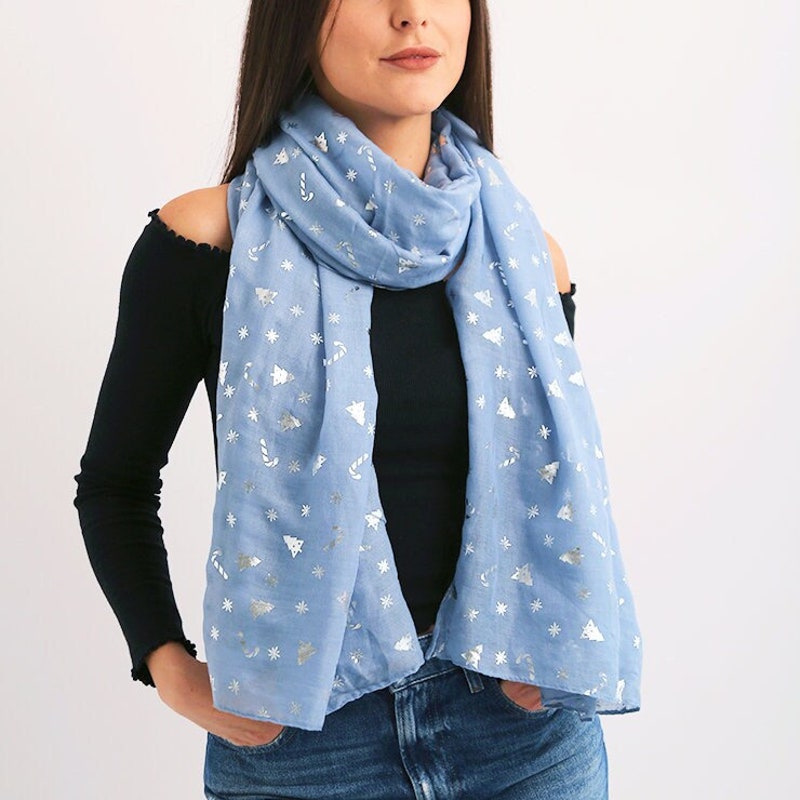Snowflake Scarf - Etsy