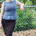 Crochet Pattern - Weekend Lover Top - Peplum Tank Top - PDF PATTERN - Etsy