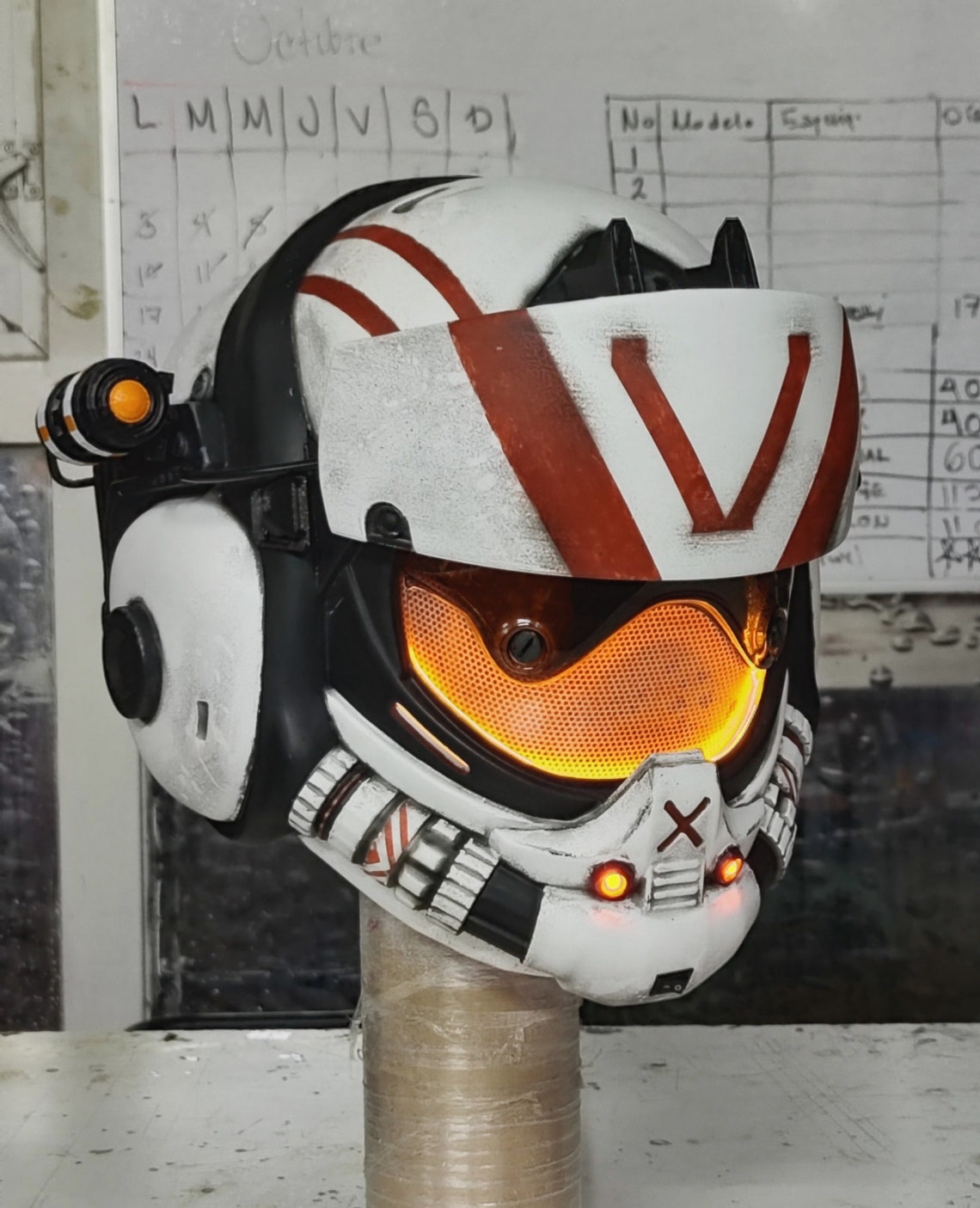 Viper Pilot Titanfall Helmet Scales 1:1 - Etsy