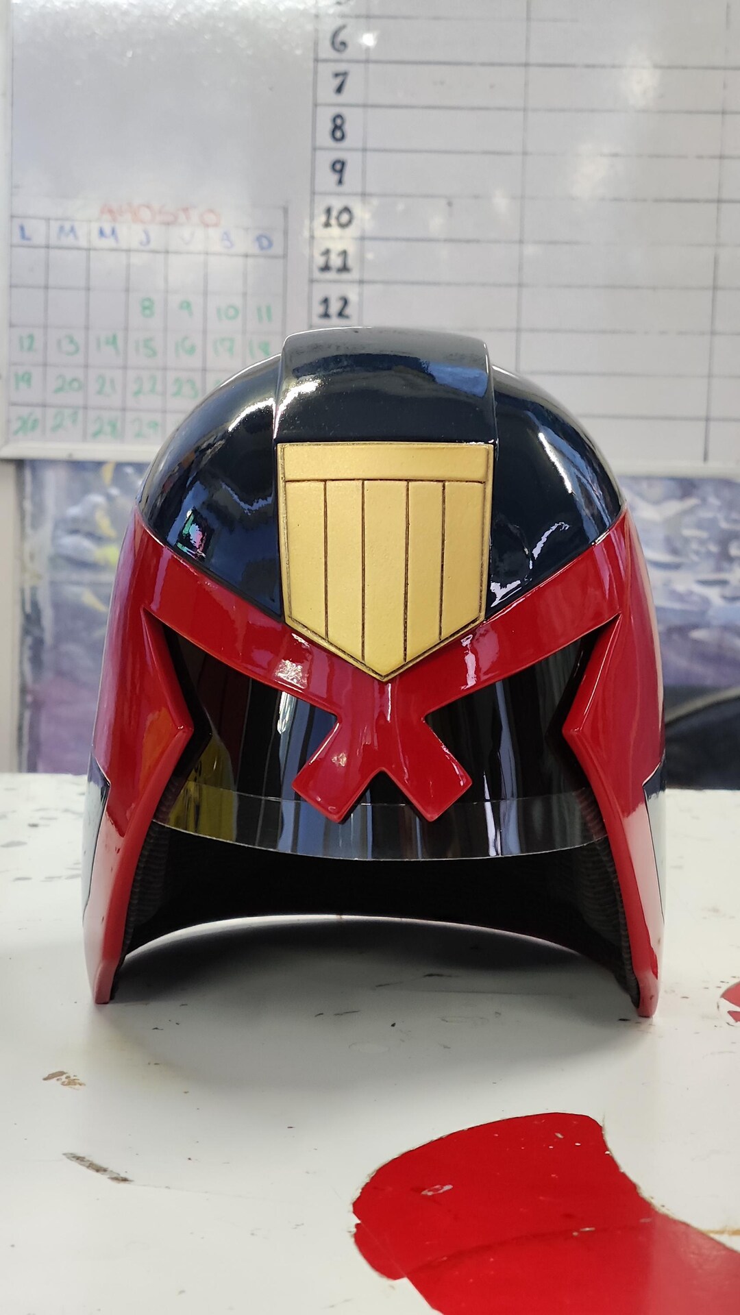 Dredd Helmet - Etsy