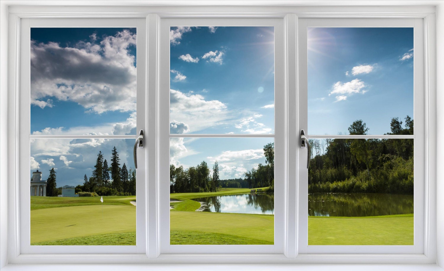 Window Scape Golf Course 3 Wall Decal Graphic Sticker Mural - Etsy