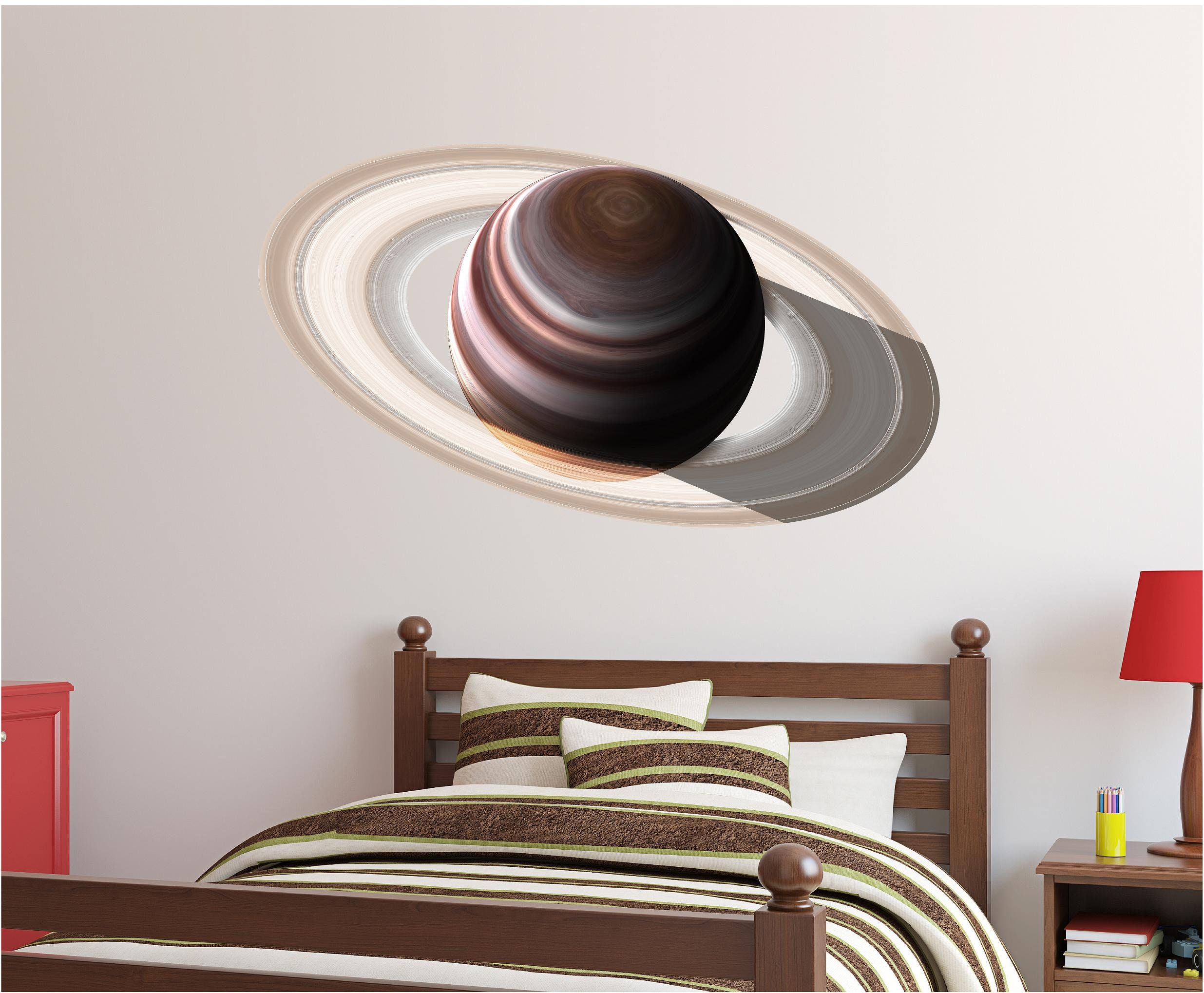 Saturn Wall Decal Individual Planets Solar System Removable | Etsy