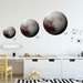 Pluto Wall Decal Individual Planets Solar System Removable Vinyl Peel ...
