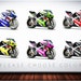 Suzuki GSXR 1000 Wall Graphic Racing Bike Cartoon Motorcycle Decal ...