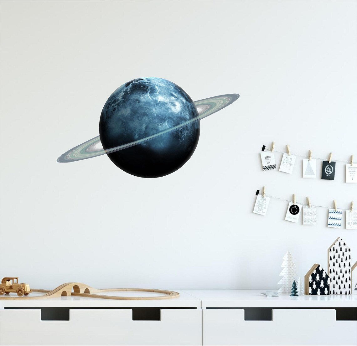 Uranus Wall Decal Individual Planets Solar System Removable - Etsy