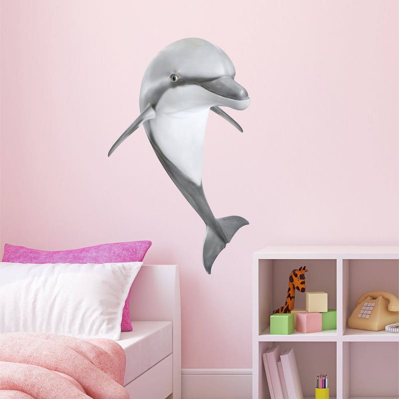 Dolphin Wall Decals - Etsy