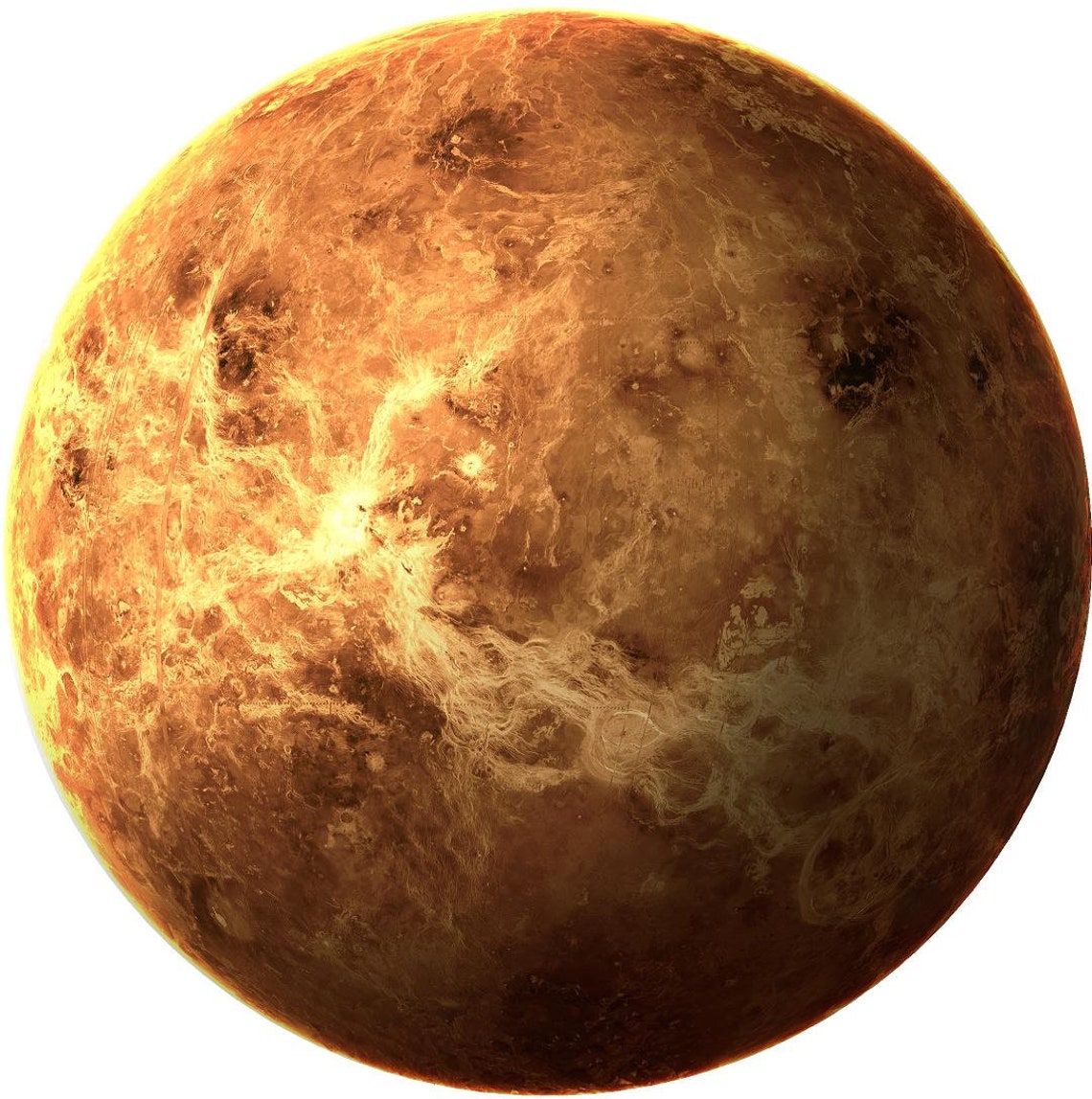 Venus Wall Decal Individual Planets Solar System Removable - Etsy
