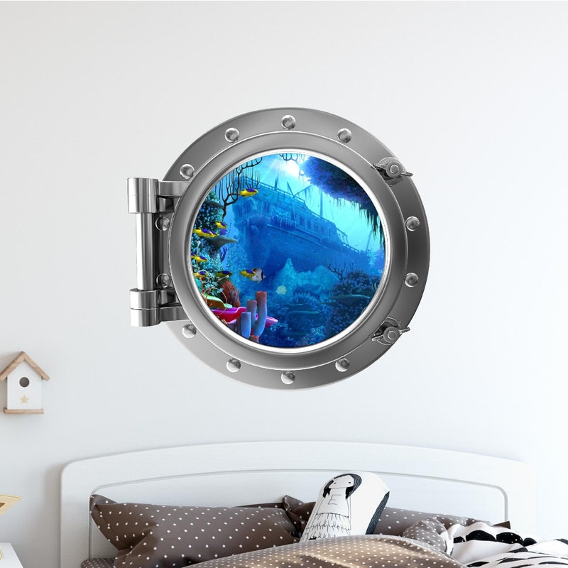 Porthole Wall Decal - Etsy