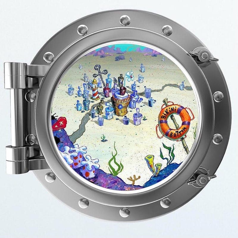 Porthole Wall Decal - Etsy