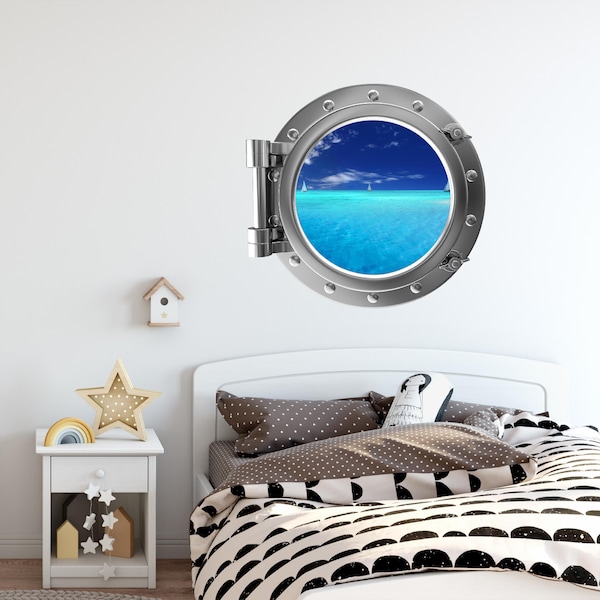 Porthole Wall Decal - Etsy