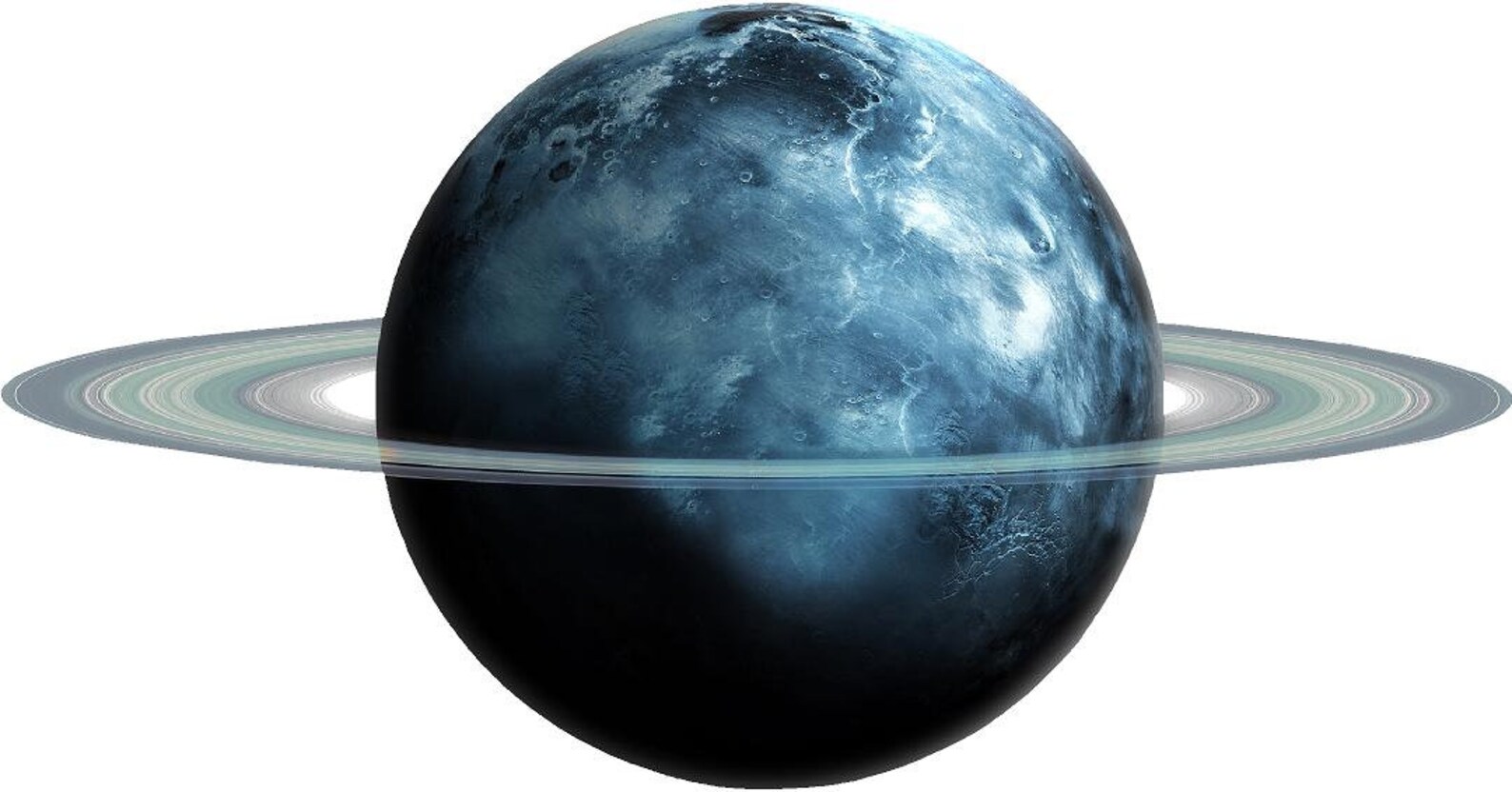 Uranus Wall Decal Individual Planets Solar System Removable Vinyl Peel ...