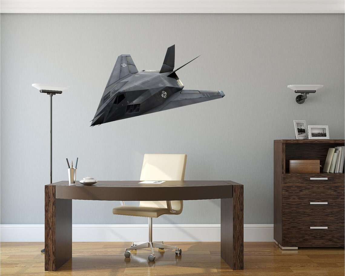 F-117 Nighthawk Wall Graphic Sticker Decal Air Plane Fighter | Etsy