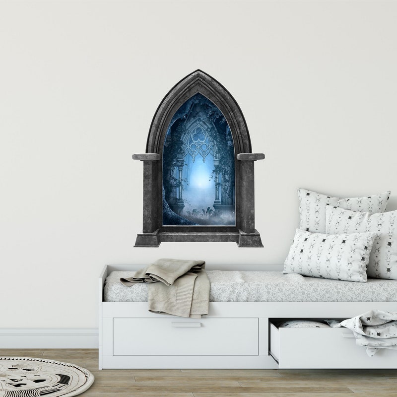 3d Window Wall Decal - Etsy