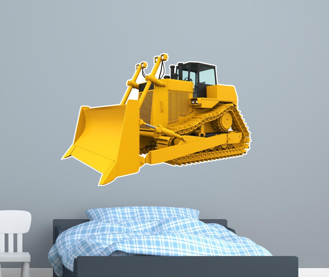 Tracklayer Dozer 2 Wall Decal Graphic Vinyl Childrens - Etsy