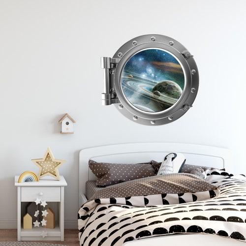 Porthole Wall Decals Graphics Portal Window Boys Room Fun Kids - Etsy