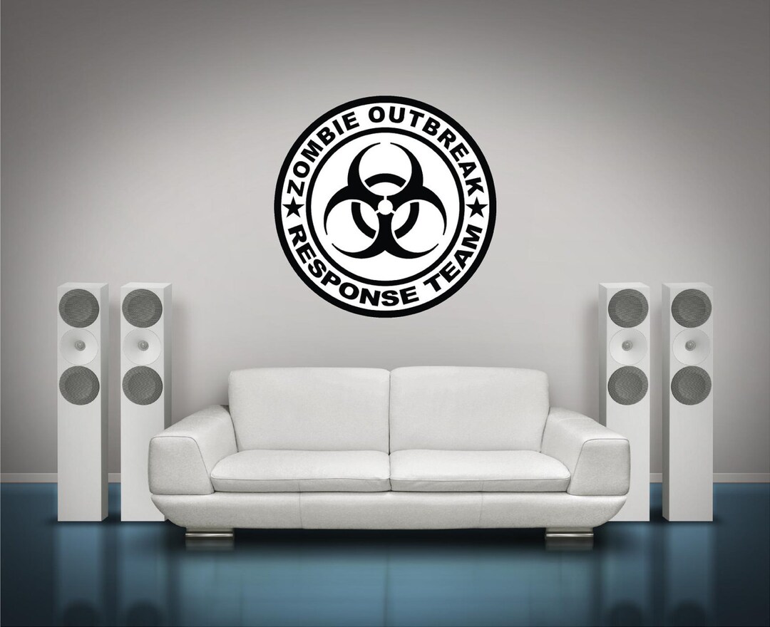 ZORT #1 Wall Decal Graphic Vinyl Sticker Zombie Outbreak Response Team ...