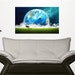 Mini-mural Fantasy Earth Wall Graphic Blue Marble Planet - Etsy