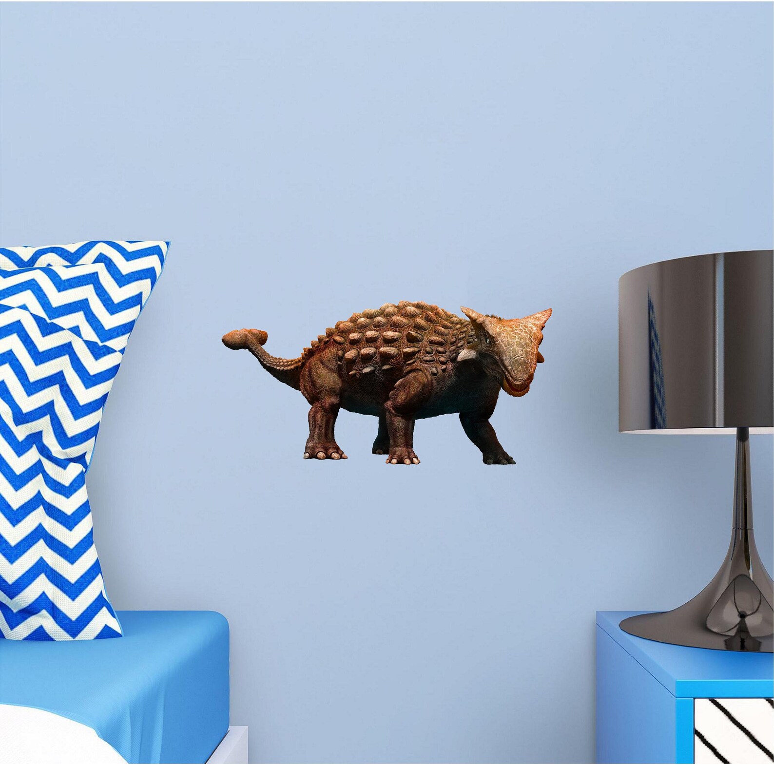 Ankylosaurus Dinosaur Wall Decal Sticker Dino Jurassic Man Cave Mural ...